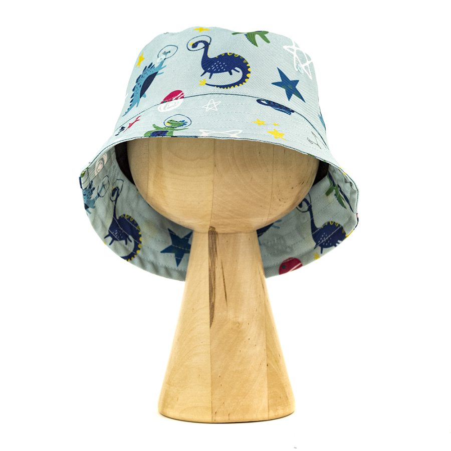 Kapelusz dla dziecka - dla chłopca na lato dinozaury
